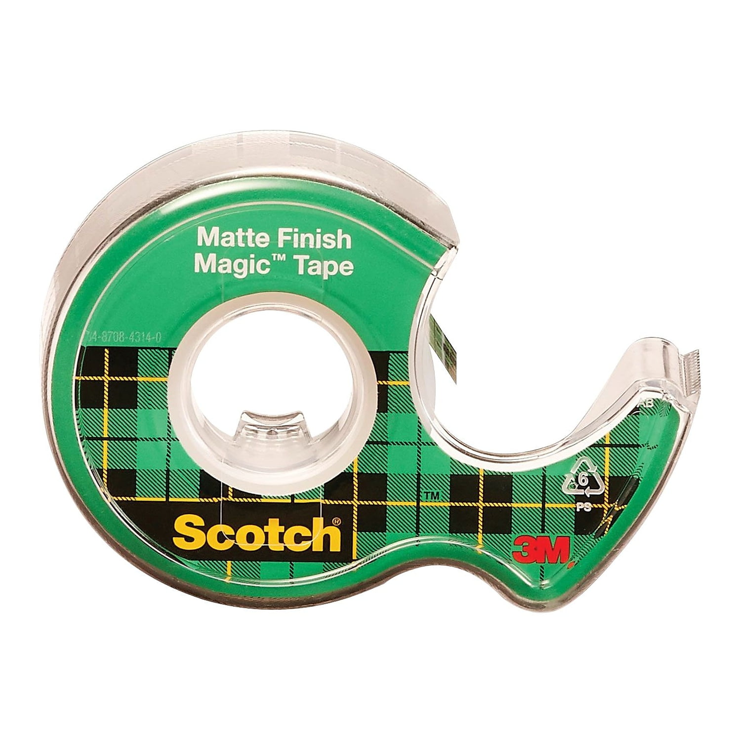 Scotch Magic Tape, 3/4 in x 650 in (18 yd) - Walmart.com