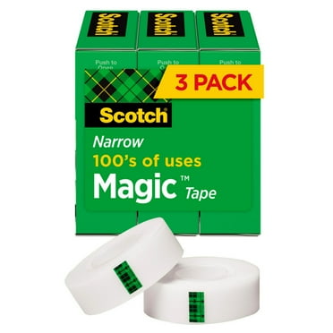 Scotch Expressions Magic Tape, 3/4" x 300", Medium Blue - Walmart.com