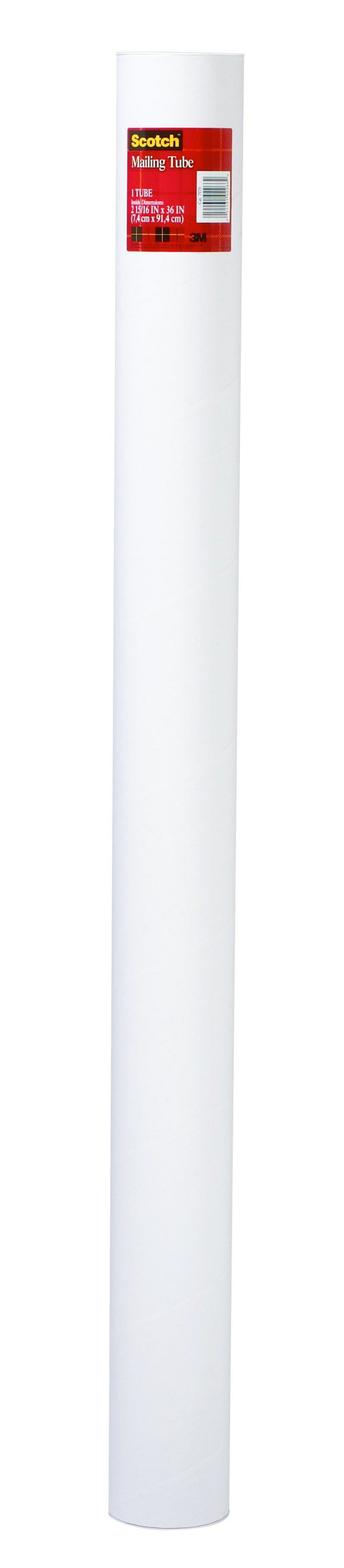 Scotch Brand Single Mailing Tube, Long 4 in x 48 in Cylinder with ...