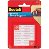 Scotch Double-Sided Adhesive Removable Mounting Squares, 1/2 in. x 1/2 ...