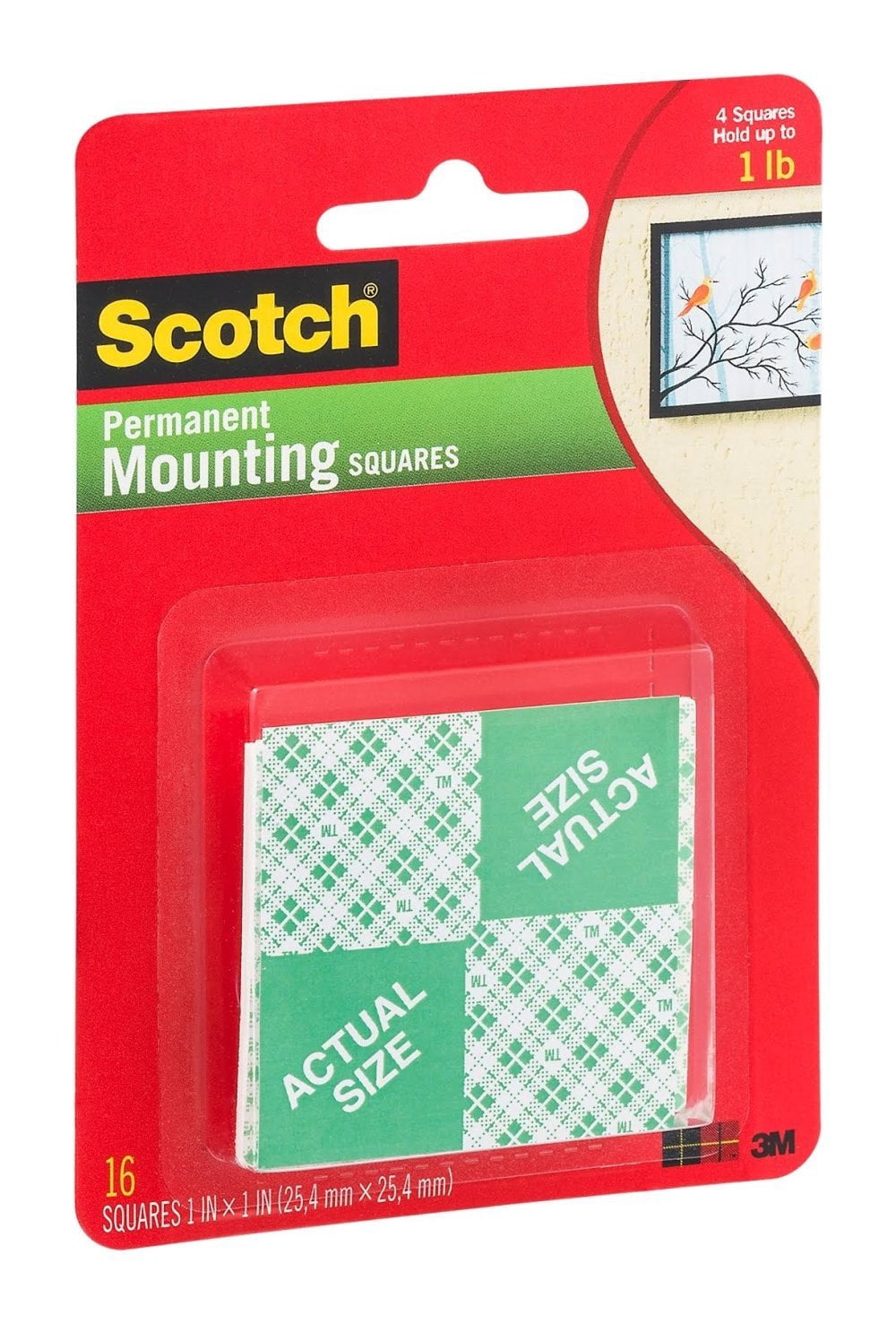 Scotch Mounting Squares - Walmart.com