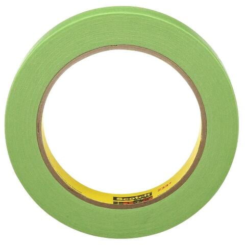 Scotch® Performance Masking Tape 233+, 24 mm x 55 m, Sleeve of 6 26336 ...