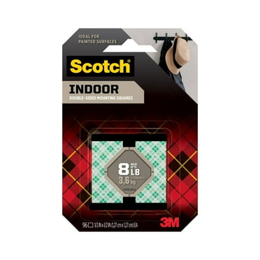 5PK Scotch Restickable Mounting Tabs, Removable, Holds Up to 1 lb, 1 x ...