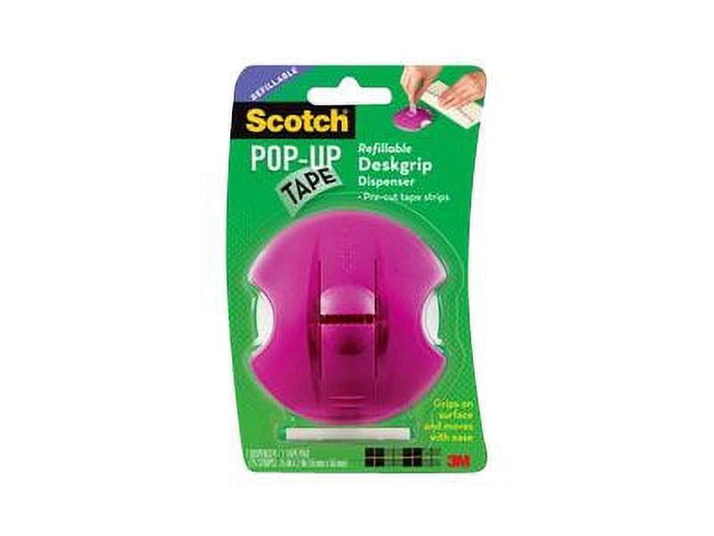 Scotch Pop-up Refillable Deskgrip Tape Dispenser (Available in a pack ...