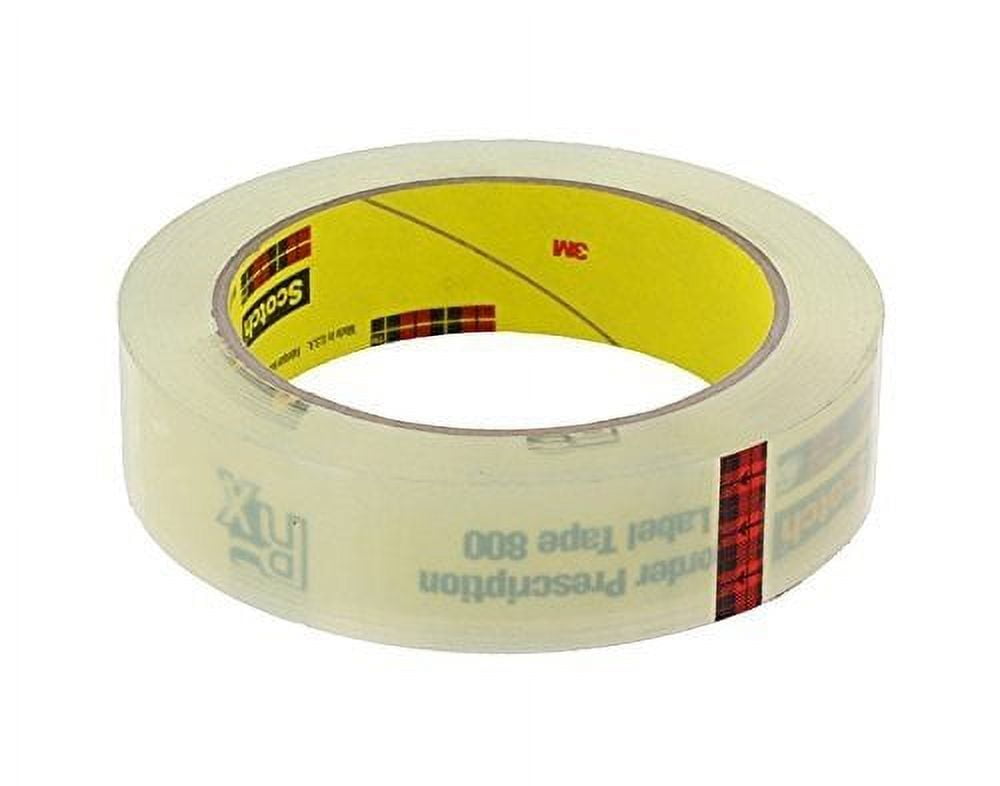 3M Scotch 800 Clear Label Protective Roll - 2 in Width - 72 yd Length ...