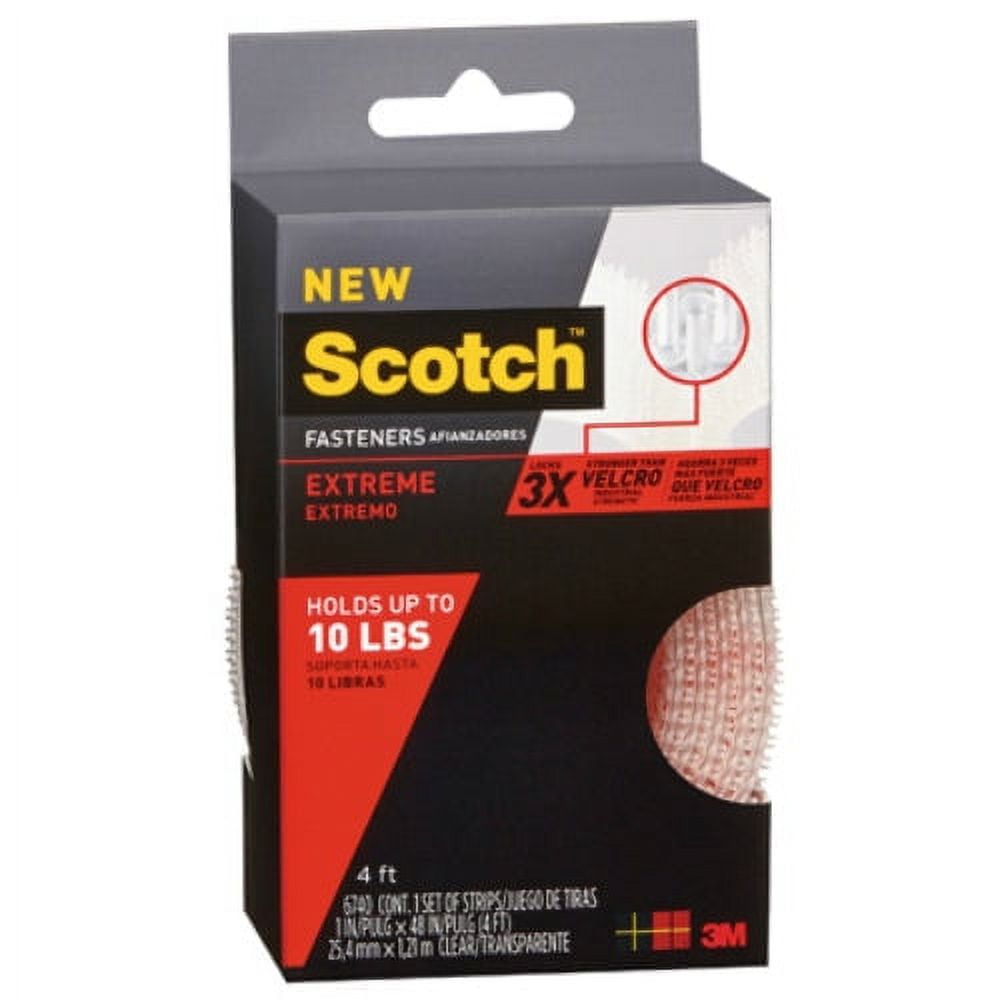 Scotch RF6741 Extreme Clear Fasteners Are The Alternative Closure To ...