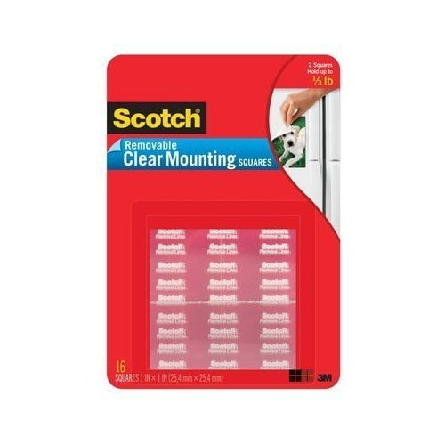 Scotch Removable Mounting Squares - Walmart.com