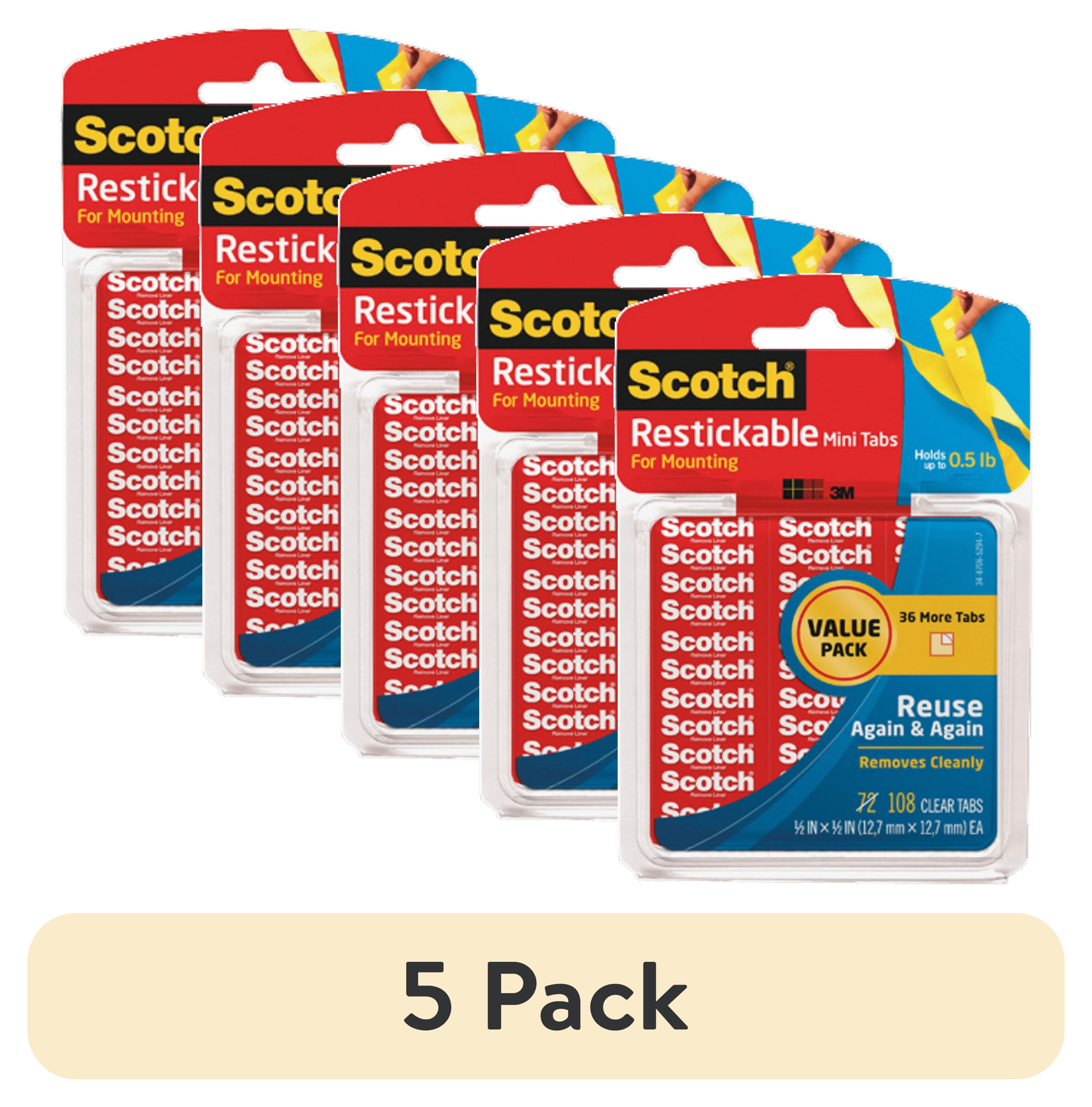 (5 pack) Restickable Mini-Tabs Value Pack - Walmart.com