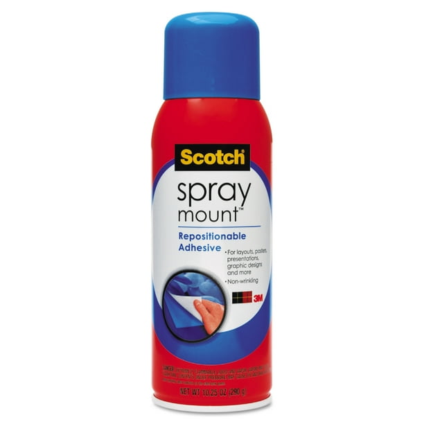 Scotch Spray Mount Artist's Adhesive, 10.25 oz, Repositionable Aerosol ...