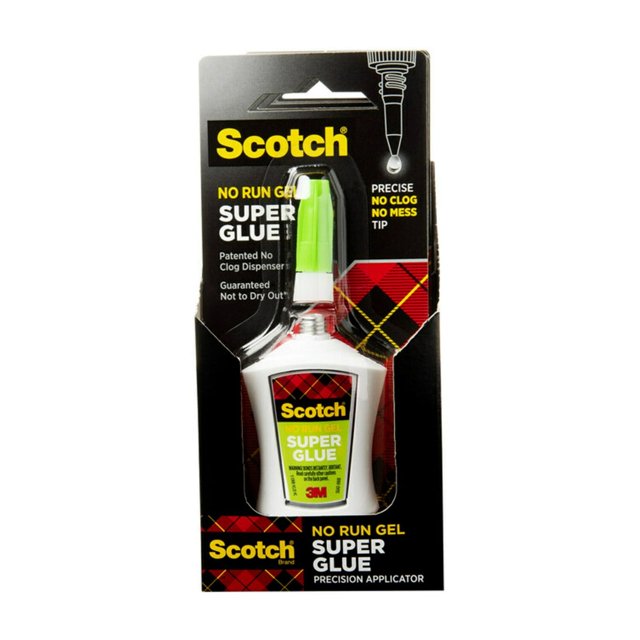 Scotch Super Glue Gel in Precision Applicator, .14 oz., 1 Total ...