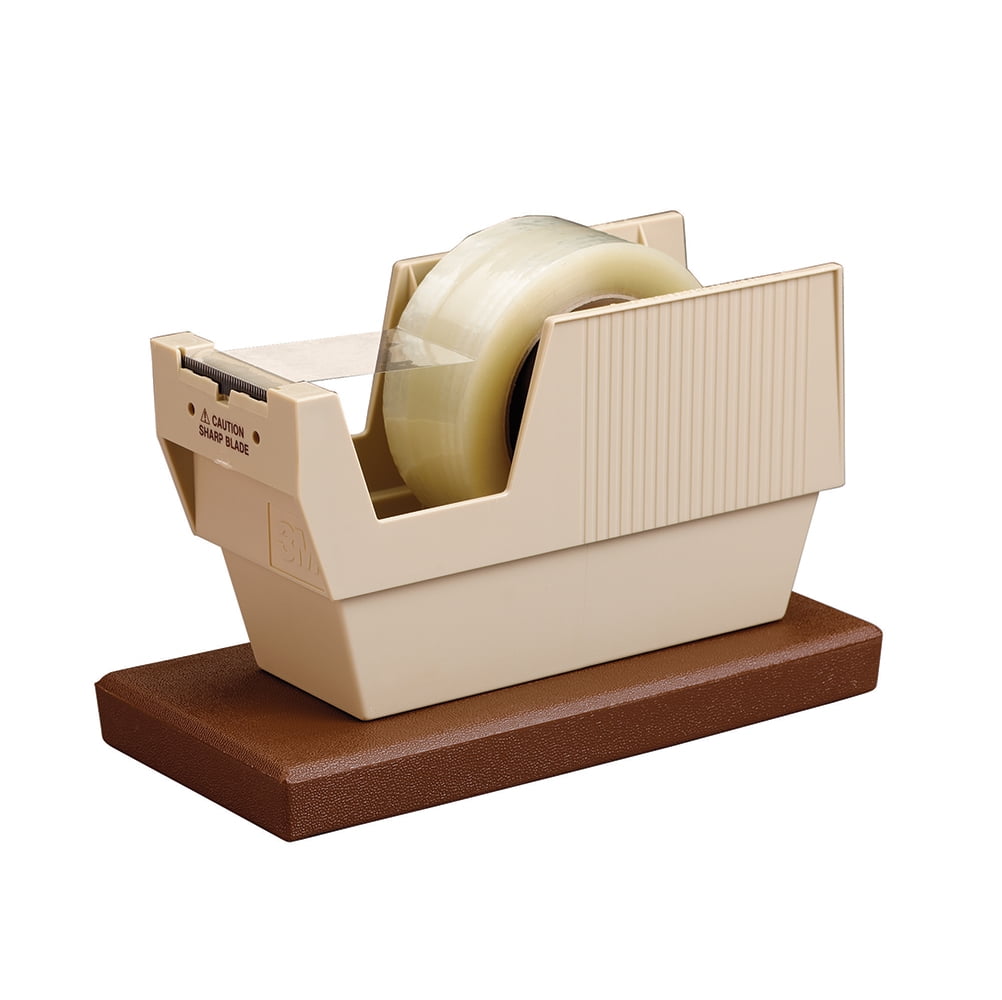 Scotch TD3MP52W 3 in. Core Table Top Dispenser, Tan - Walmart.com