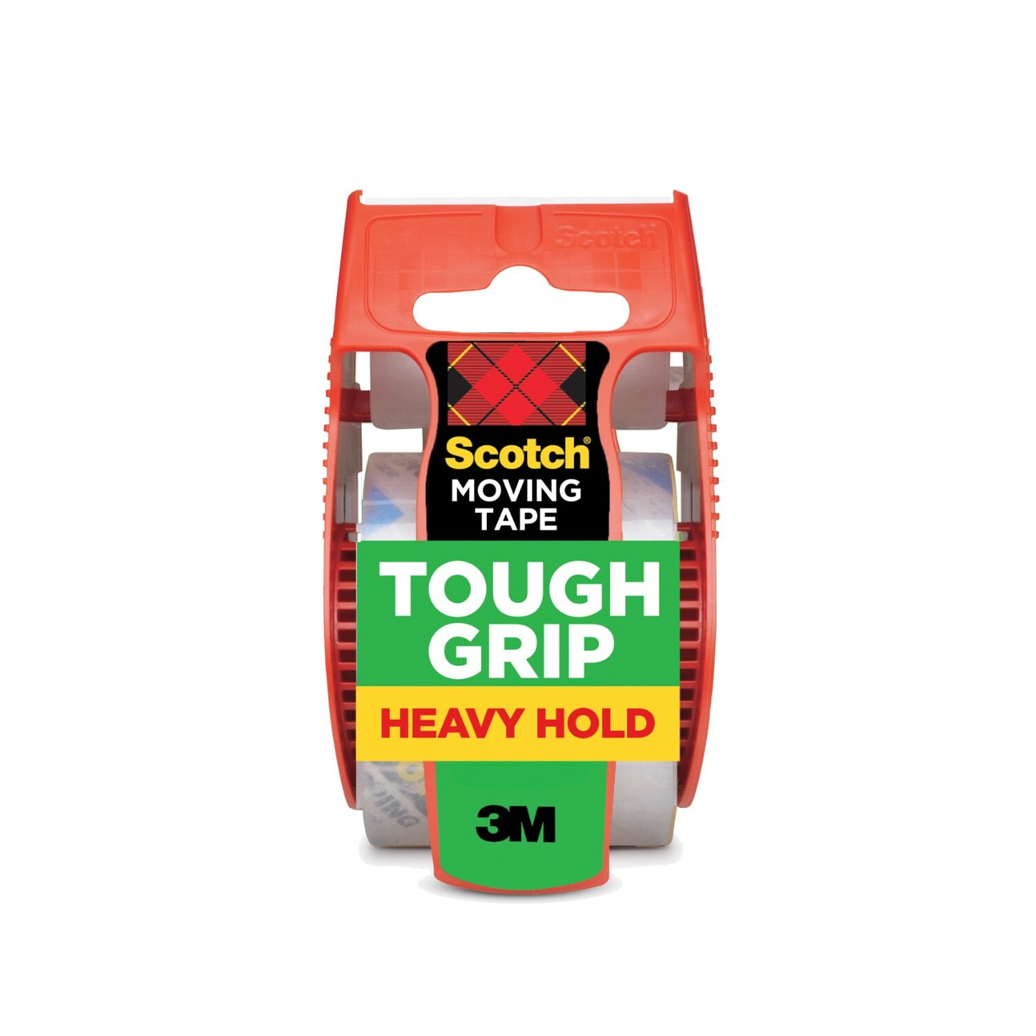 Scotch Tough Grip Moving Packaging Tape, Clear, 1.88 in x 925 in, 1 ...