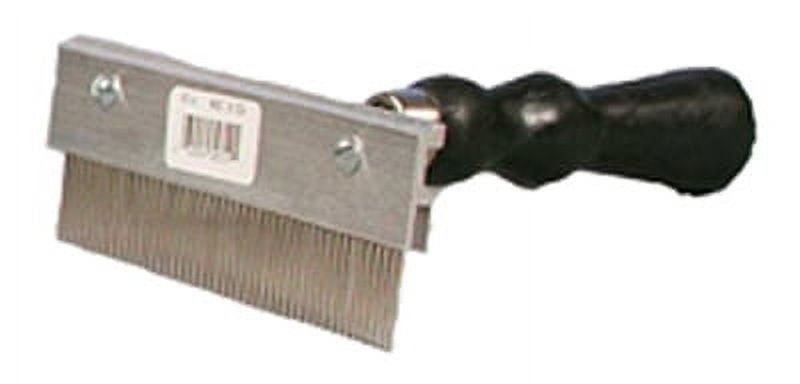 Scotch Type Curry Comb 6" Blade With A Squeegee Back & Round Plated St ...