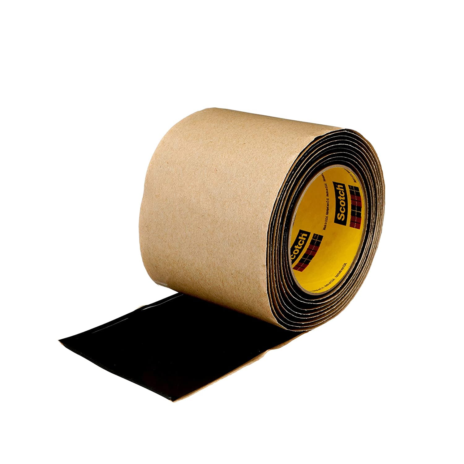 Scotch Vinyl Mastic Tape [Single-Sided] (2210): 4 in. x 120 in. (Black ...
