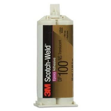 3M Scotch-Weld Epoxy Adhesive DP100 Plus, Clear, Professional Grade ...