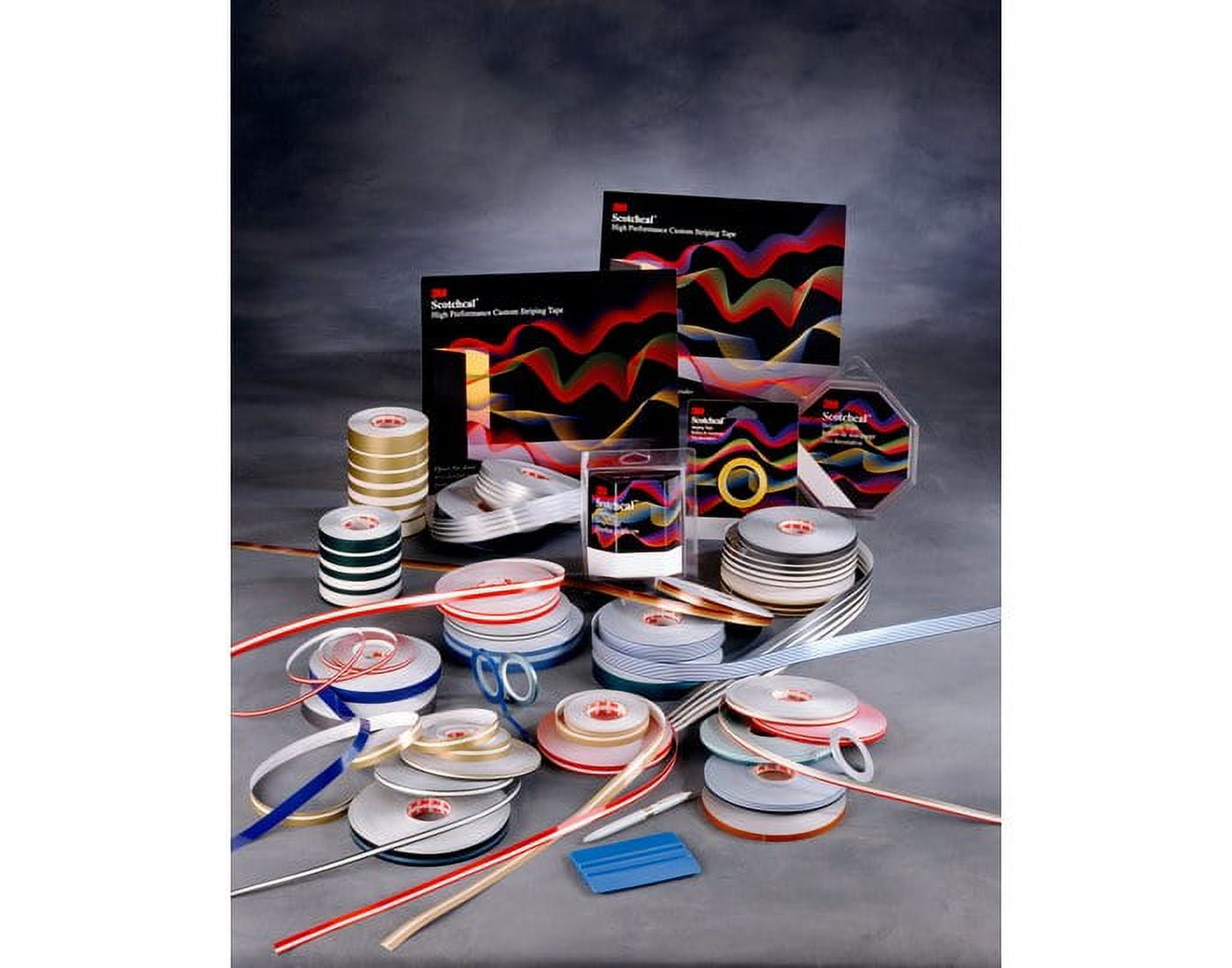 Scotchcal 72403 724 Series High Performance Double Striping Tape, 150 ...