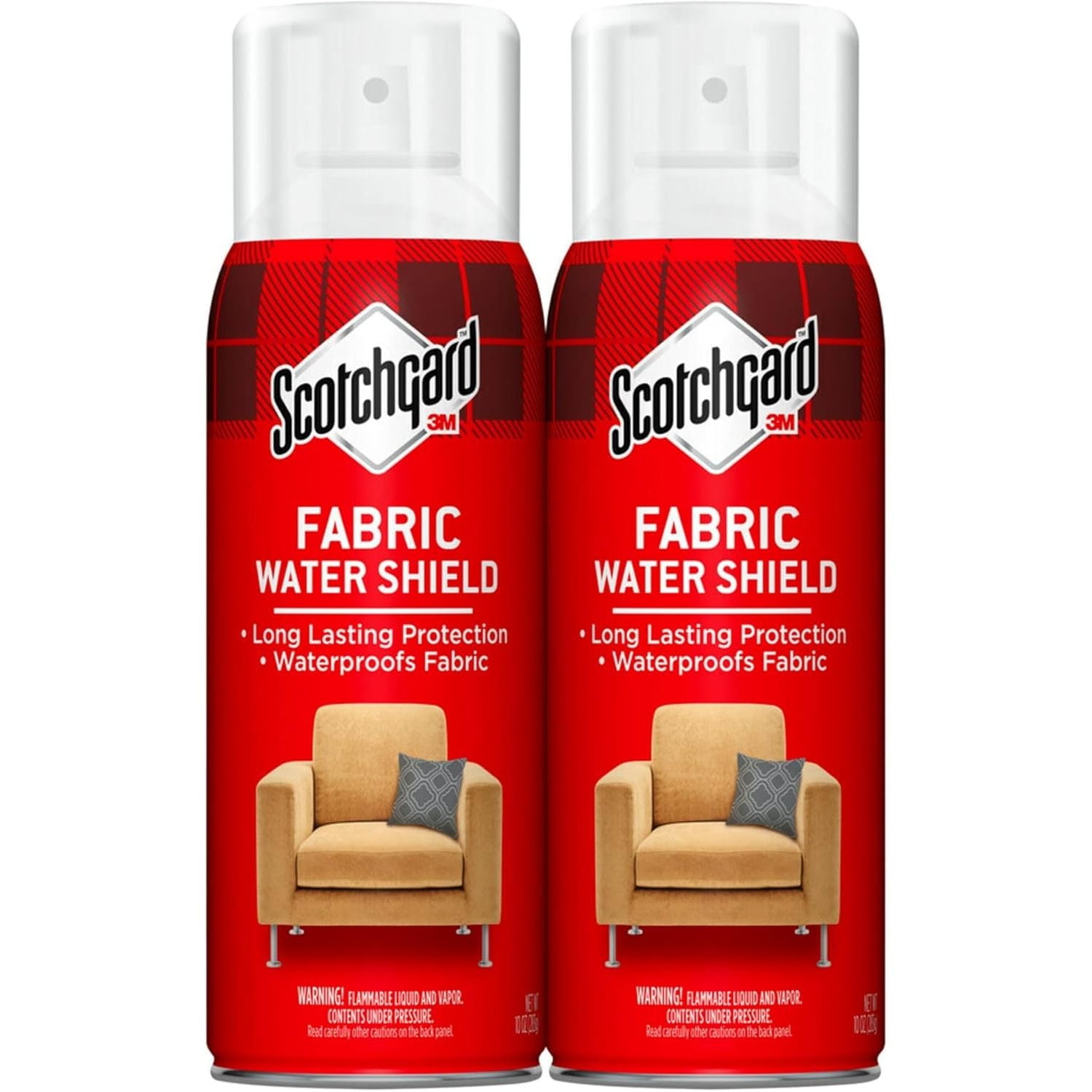 Scotchgard Fabric & Upholstery Protector, 2 Cans/10-Ounce (20 Ounces ...