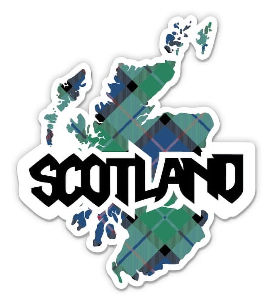 Scotland - 12" Vinyl Sticker Waterproof Decal - Walmart.com