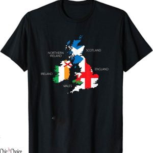 Scotland 150th Anniversary T-Shirt Wales England Map Coins - Walmart.com