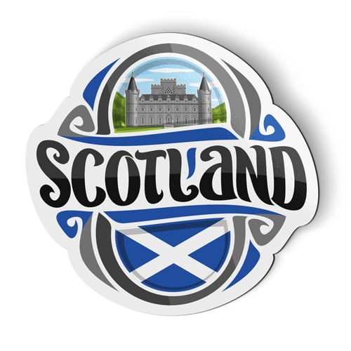 Scotland - 5" Magnet for Car Locker Refrigerator - Walmart.com