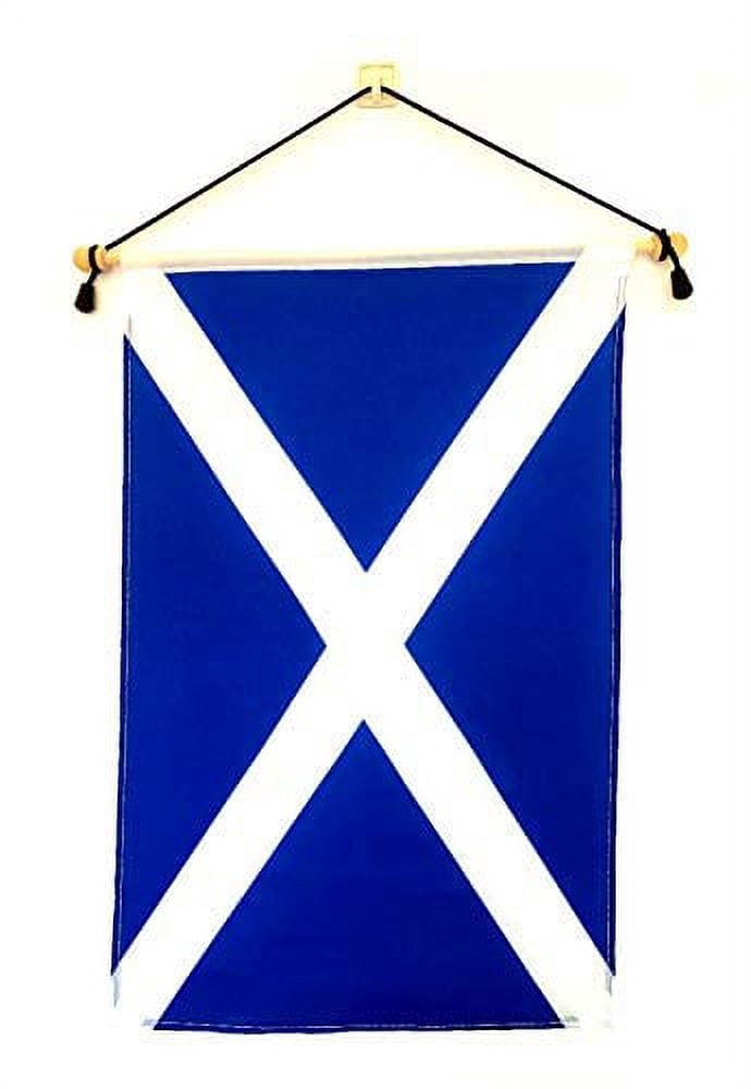 Scotland Cross 12"x18" Polyester Wall Banner Flags, 12 x18 Scottish ...