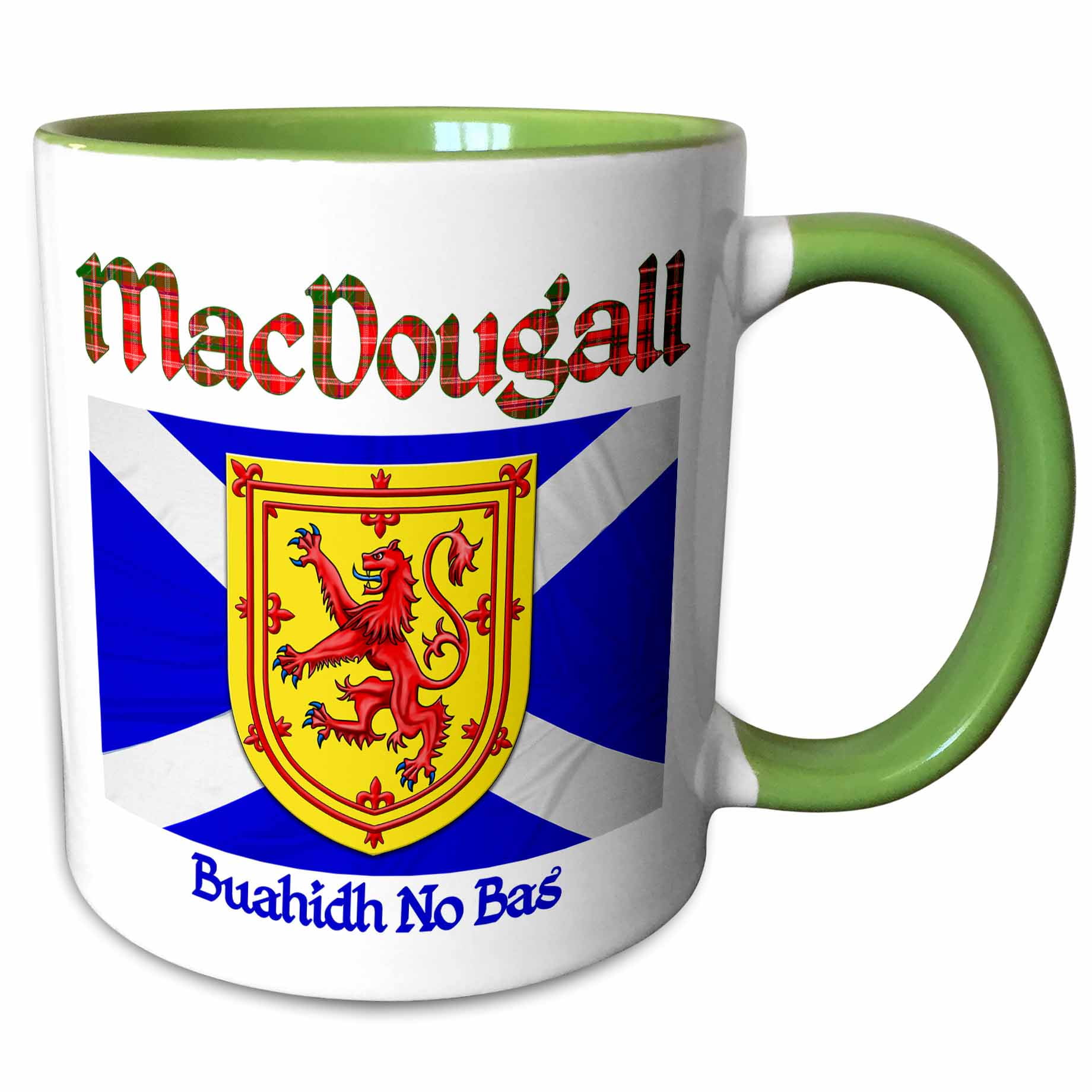 3drose, Scotland Flag with Lion Rampant for Clan Macdougal and Family ...