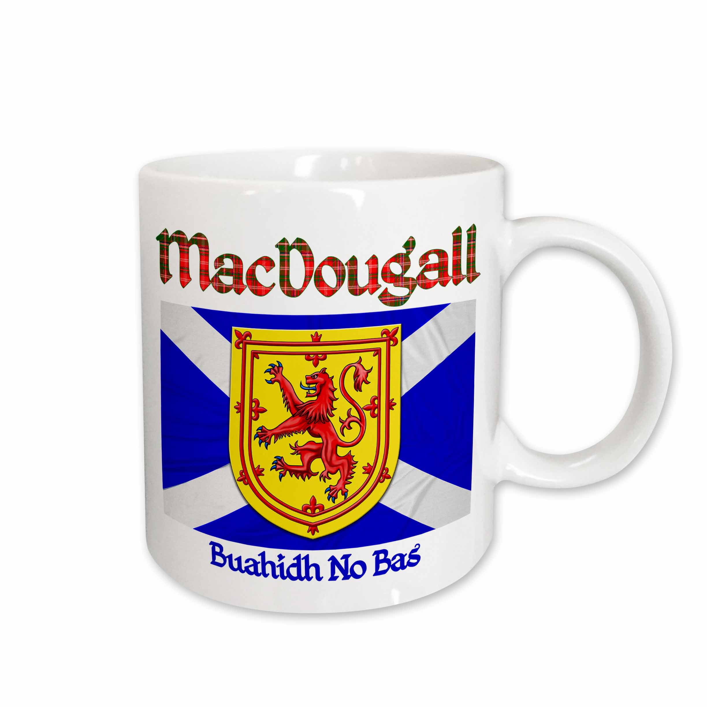 3drose, Scotland Flag with Lion Rampant for Clan Macdougal and Family ...