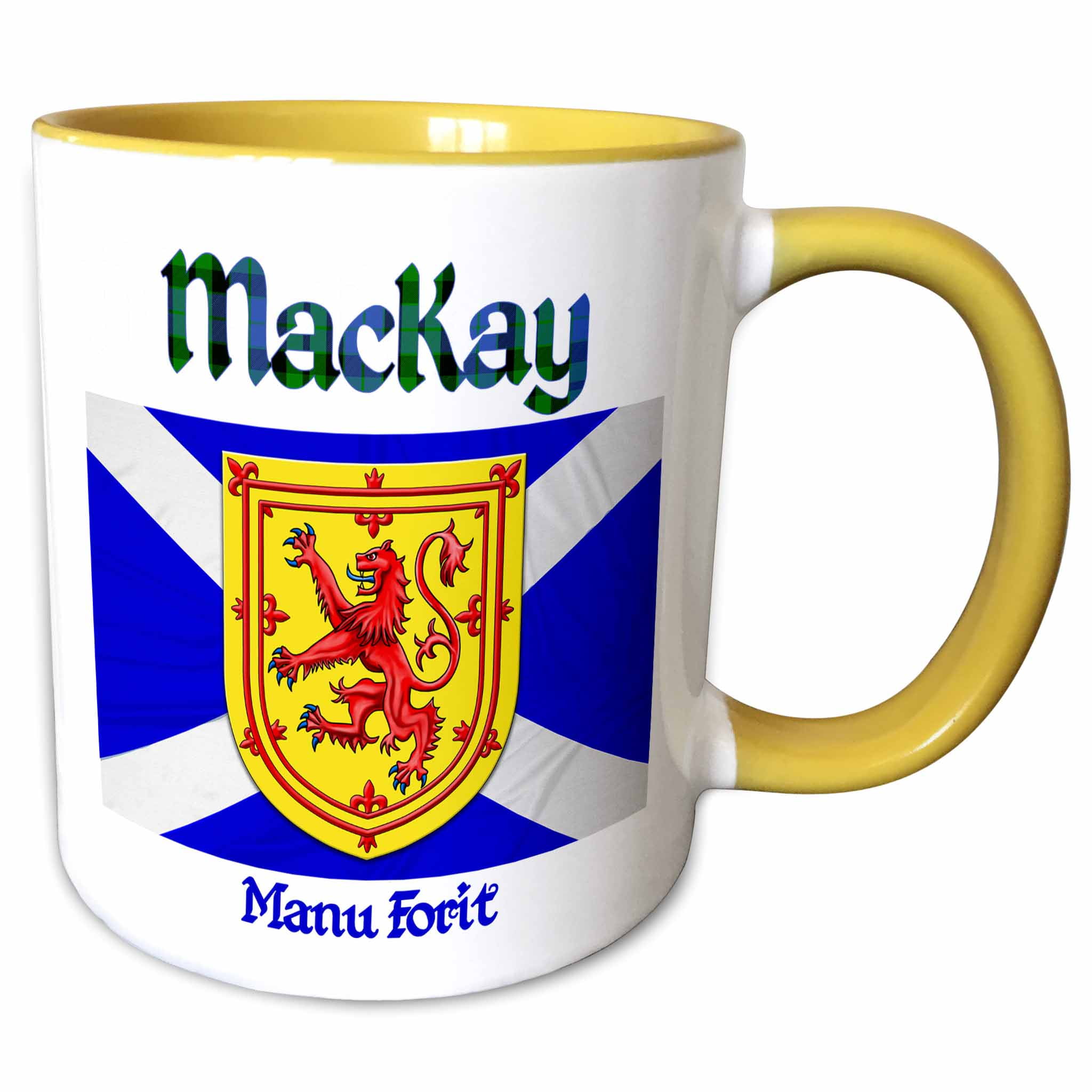 3drose, Scotland Flag with Lion Rampant for Clan Mackay and Family ...