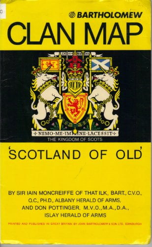 Pre-Owned Scotland of Old: Ancient Territories of Scottish Clans or ...