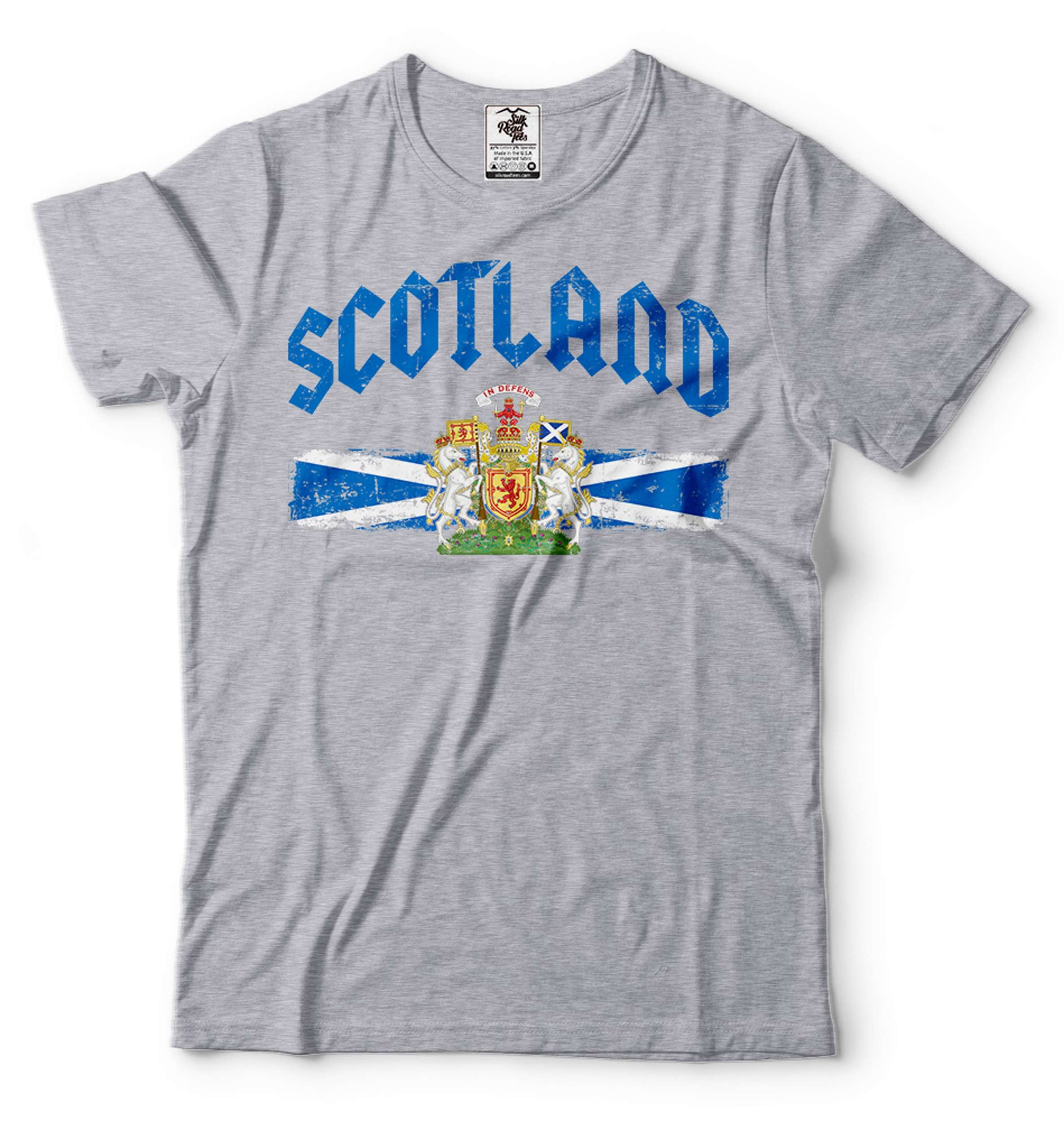Scotland Unisex Shirt Scotland Patriotic Country Logo Flag Shirt ...
