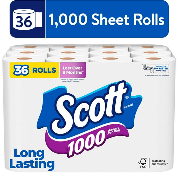 Scott Toilet Paper in Toilet Paper - Walmart.com