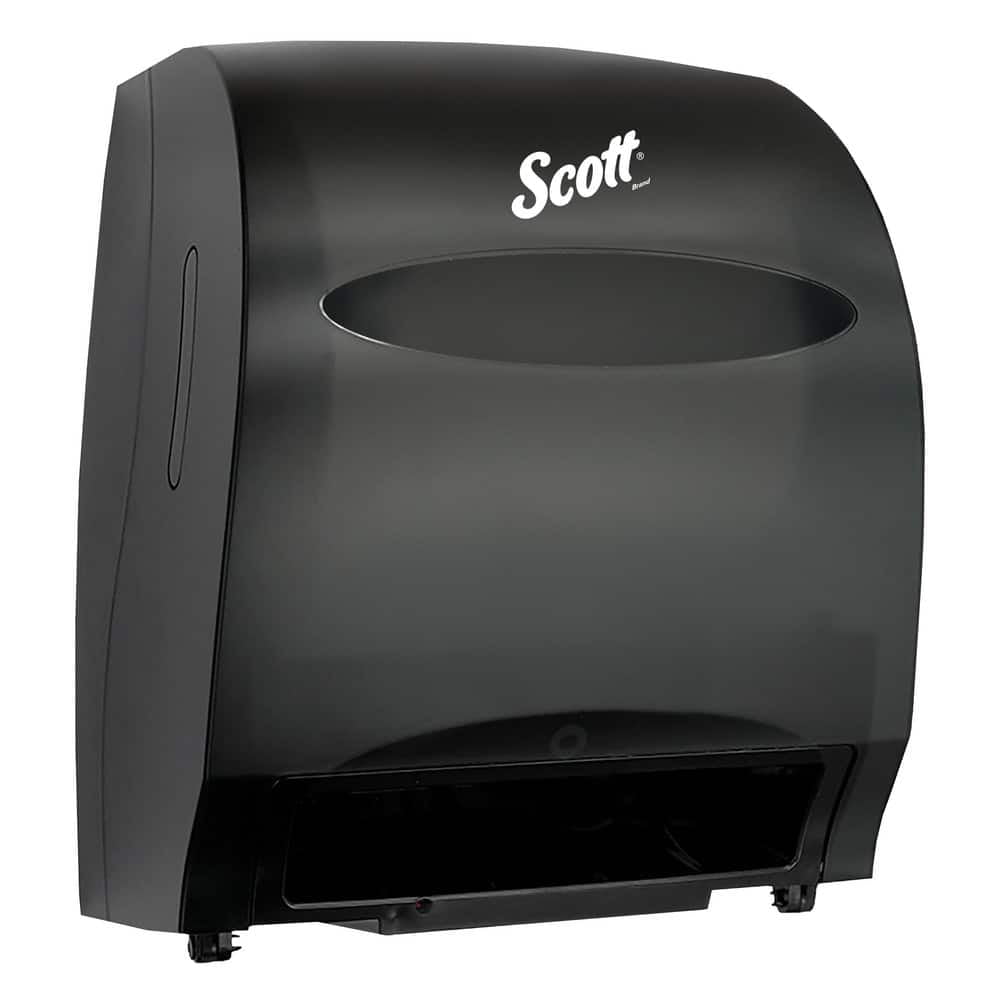 Scott 48860 Hands-Free Gray Paper Towel Dispenser: 15.8" H x 12.7" W x ...