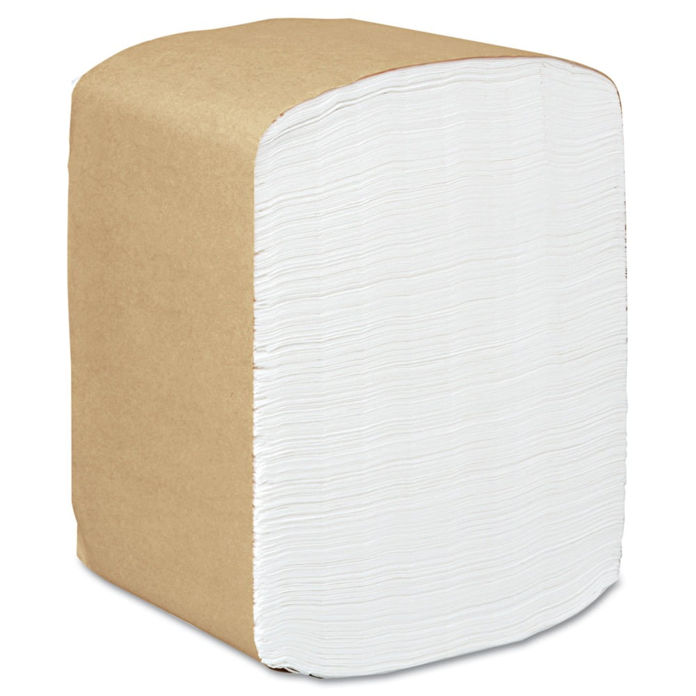 Scott 98740 13 in. x 12 in. 1-Ply Full-Fold Dispenser Napkins - White ...
