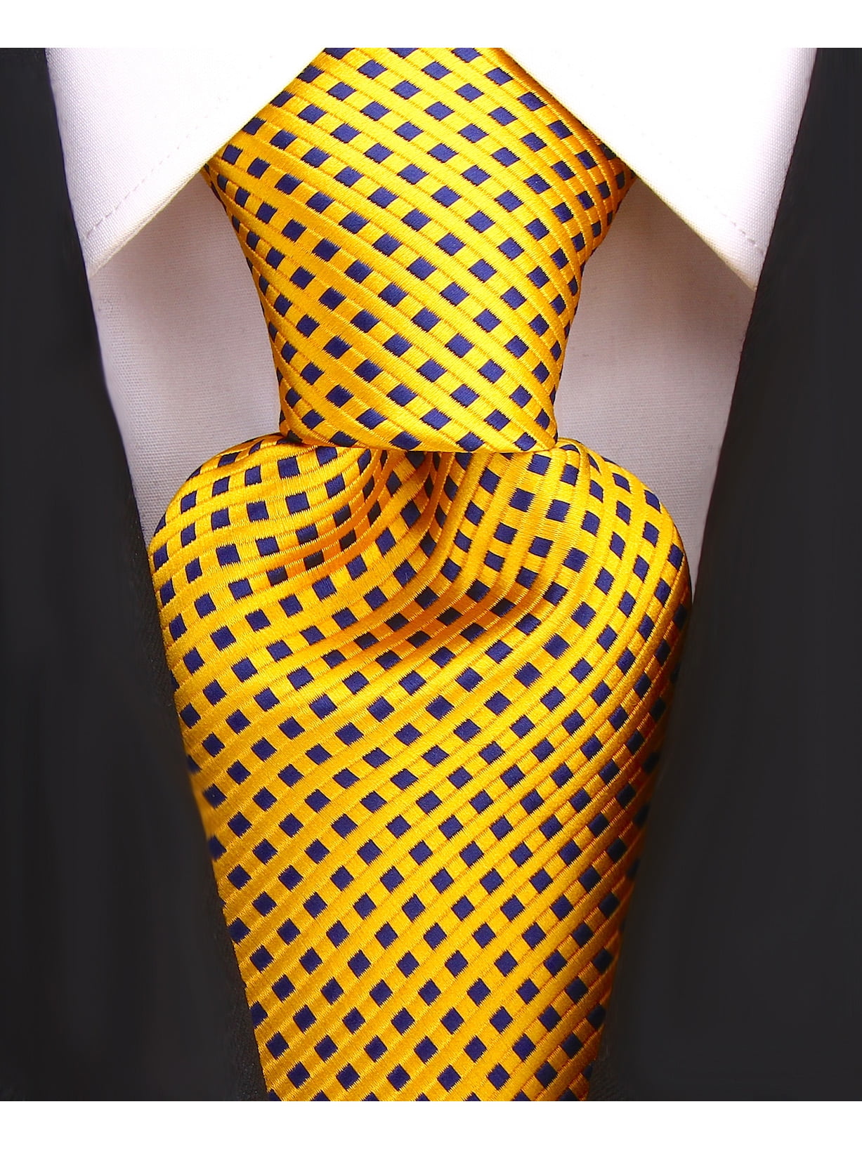 Scott Allan Collection Men's Diamond Pattern Necktie | Jacquard Woven ...