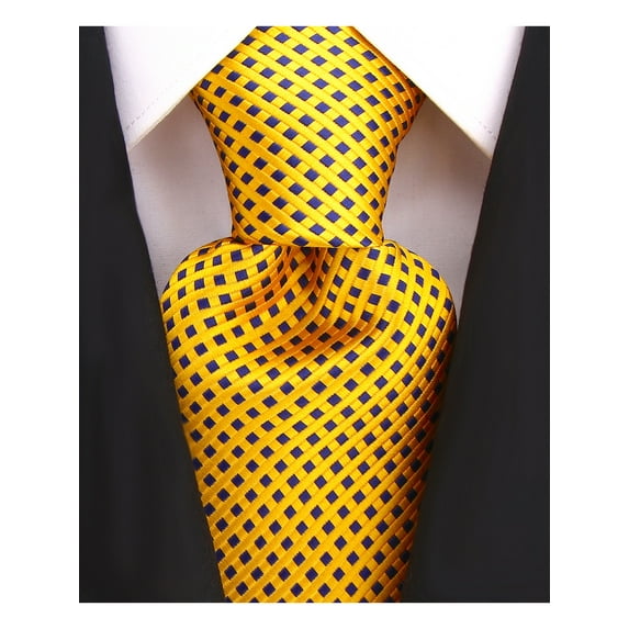 Scott Allan Collection Men's Diamond Pattern Necktie | Jacquard Woven ...