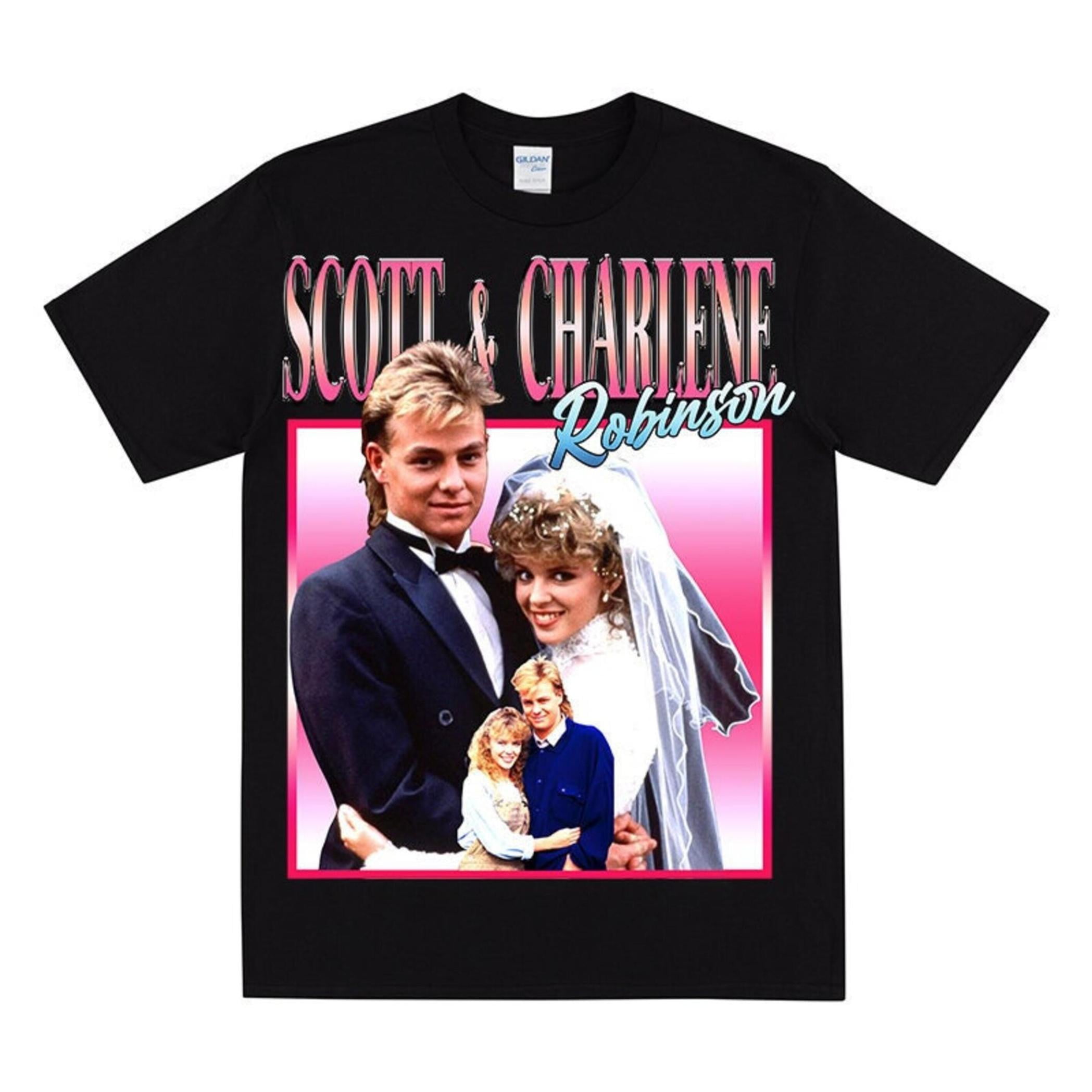 Scott CHARLENE Homage Shirt, For Neighbours Fans, 90s Australian Pop ...