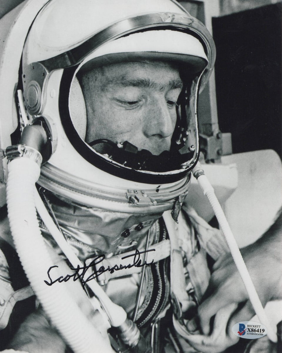 Scott Carpenter Signed Autographed 8X10 Photo NASA Astronaut BAS X86419 ...