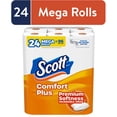 Scott ComfortPlus Toilet Paper, 24 Mega Rolls - Walmart.com