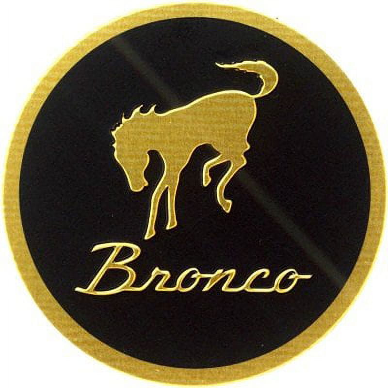 Scott Drake ACC-BRONCO-EMB Official Bronco Key Fob Emblem - Walmart.com