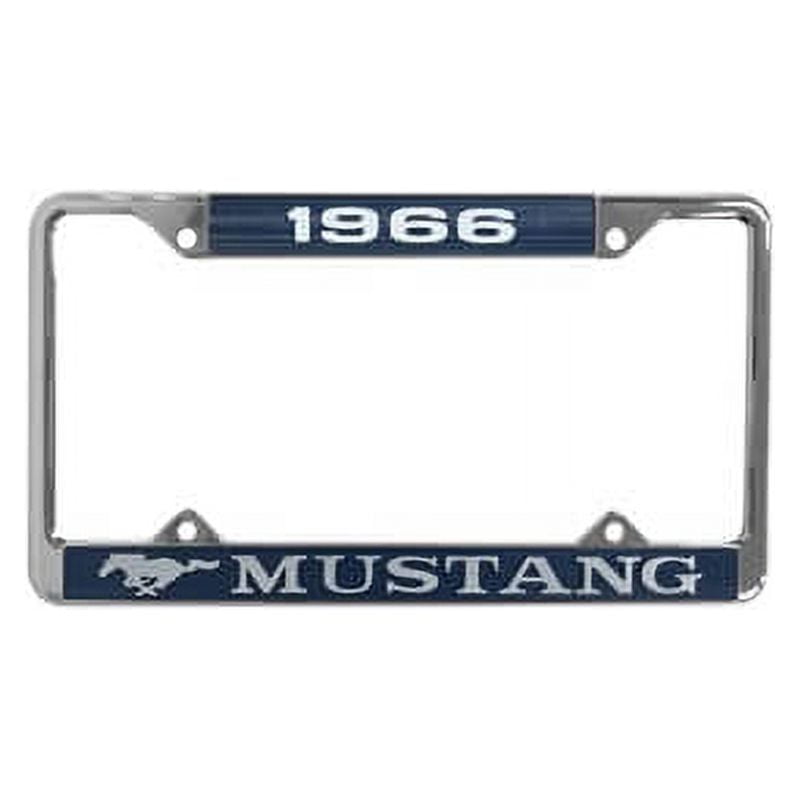 Scott Drake ACC-LPF-66 1966 Year Dated License Plate Frame with Mustang ...