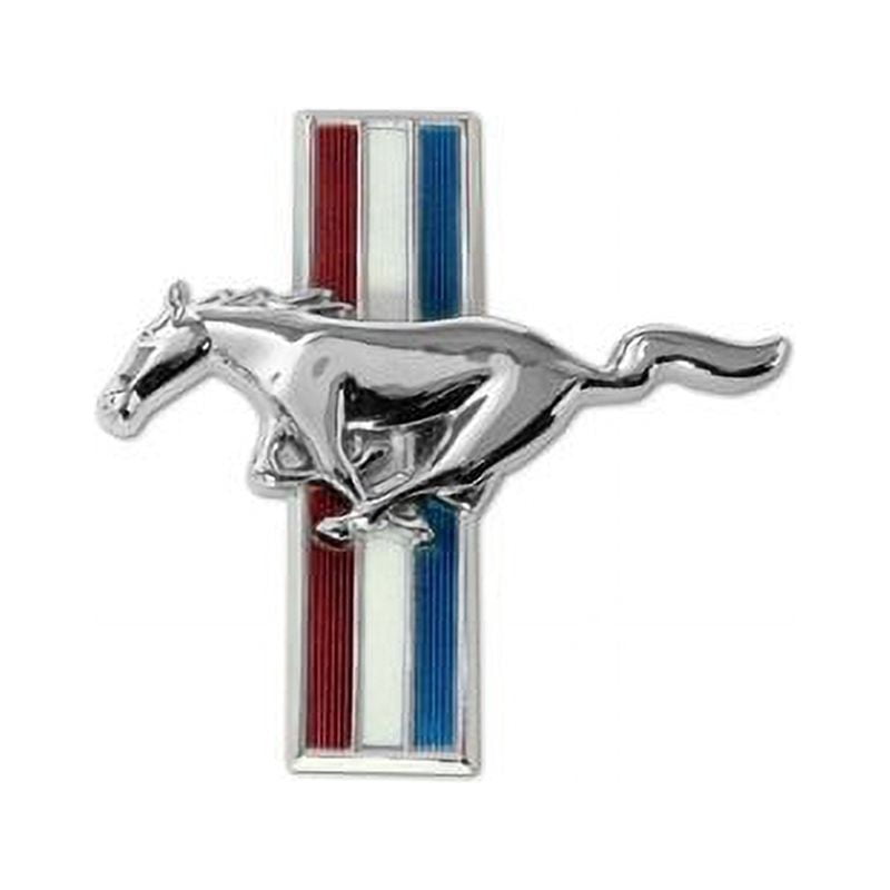 Scott Drake C5ZB-65060A14-A Glove Box Emblem Flat - Walmart.com
