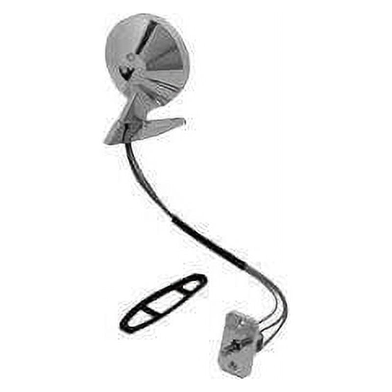 Scott Drake C5ZZ-17696-LR 1965 Remote Control Mirror Rotunda Logo LH ...