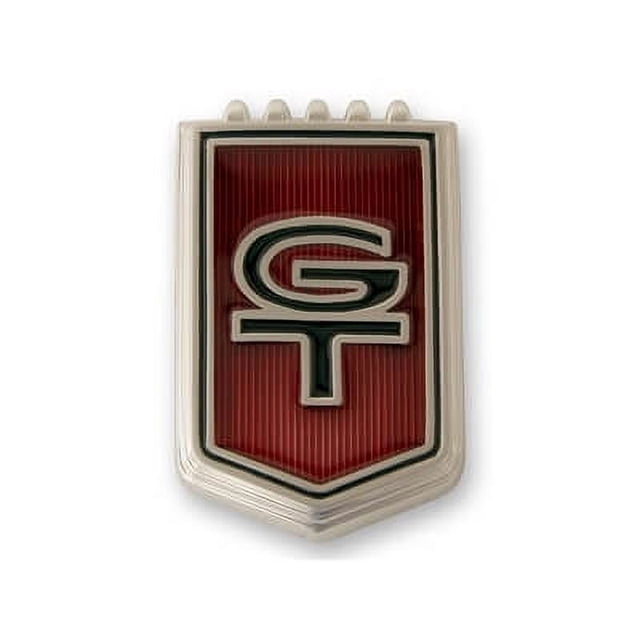 Scott Drake C6OZ-16098-B 1966 Fender "GT" Emblems - Walmart Business ...