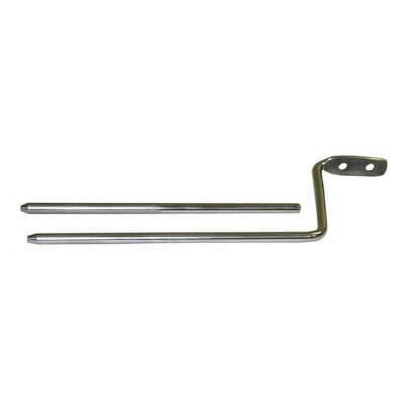Scott Drake C6TZ-9604110-1S Stainless Steel Visor Rod Set - Walmart.com