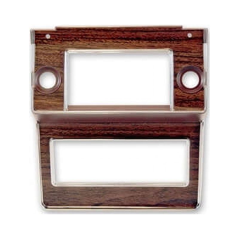 Scott Drake C9ZZ-6504774-F Radio Bezel Wood Grain - Walmart.com
