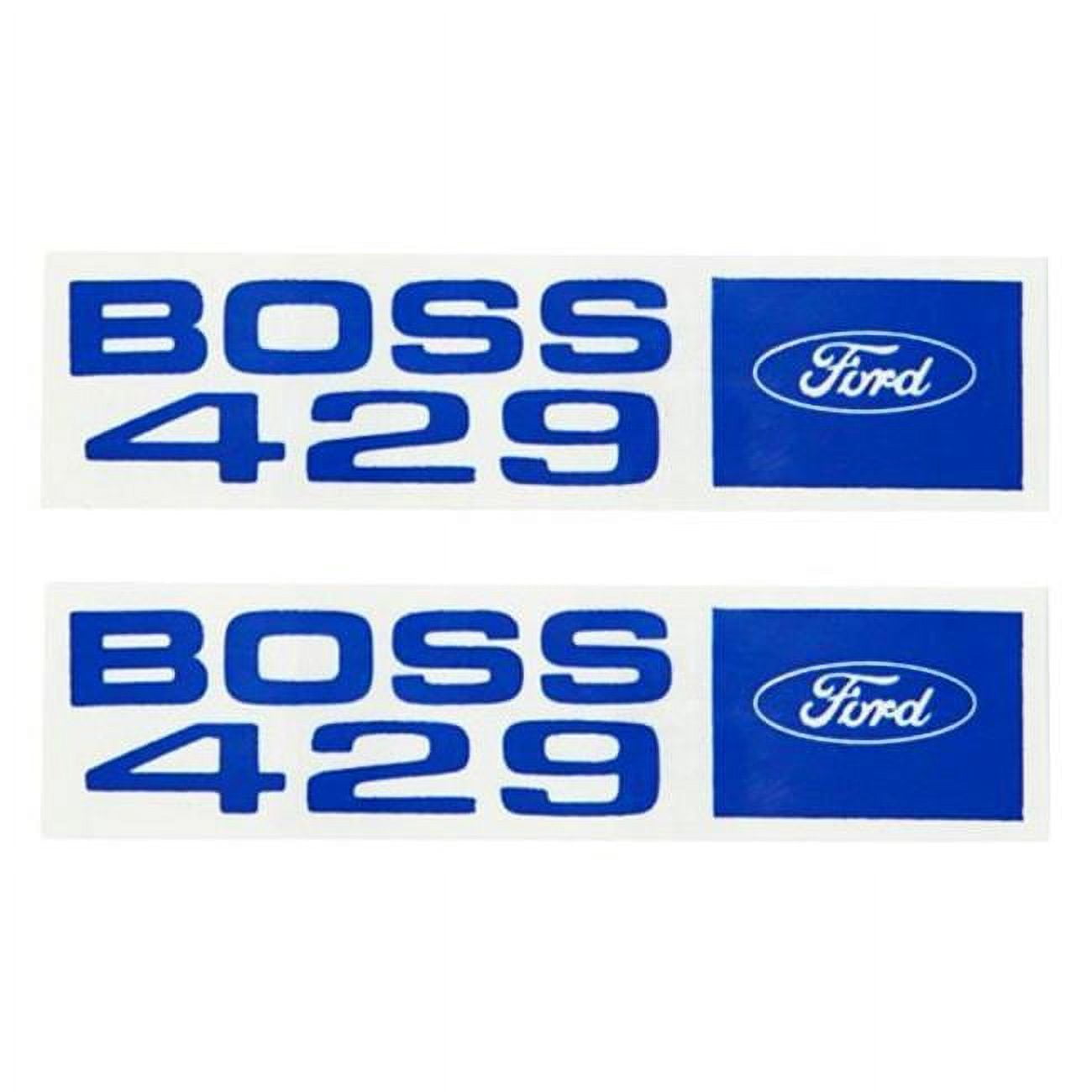 Scott Drake Classic SDC-1-DF-176 Must Boss 429 VCD Valve Cover Decal ...