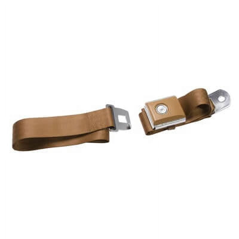 Scott Drake SB-SA-PBSB Push Button Seat Belt Saddle - Walmart.com