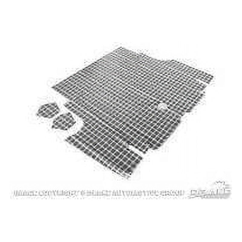 Scott Drake TM-FM-CPCV-65P 1965-1966 Coupe Convertible Trunk Mat Plaid ...