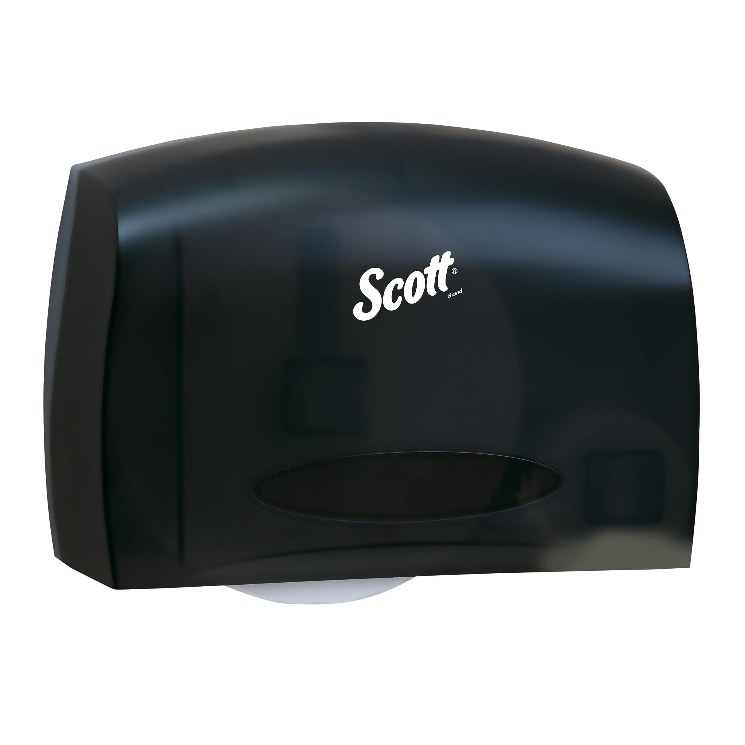 Scott Essential Jumbo Roll JRT Coreless Toilet Paper Dispenser 09602, Smoke, Black - Walmart.com