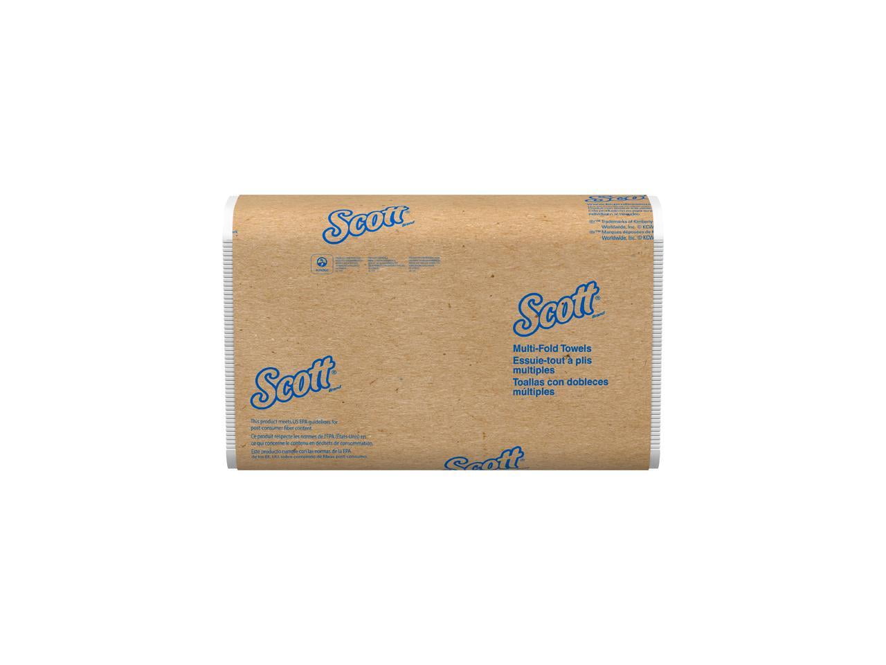 Scott Essential Bathroom Multi-Fold Paper Towels, Convenience Case ...